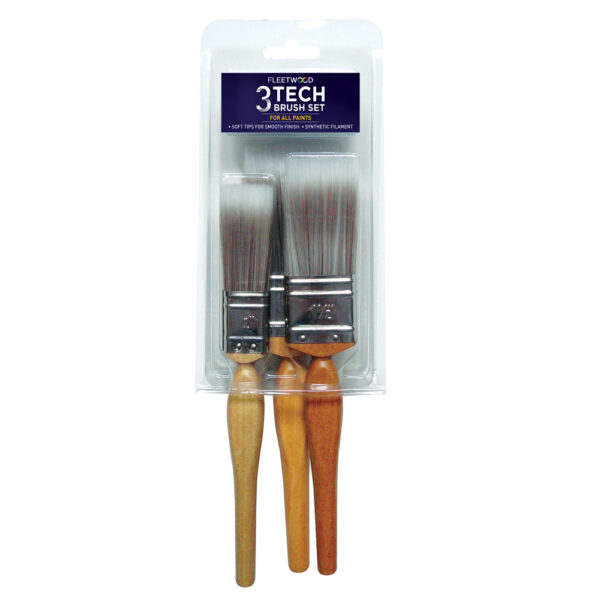 3 Piece Tech Brush Set | Fleetwood