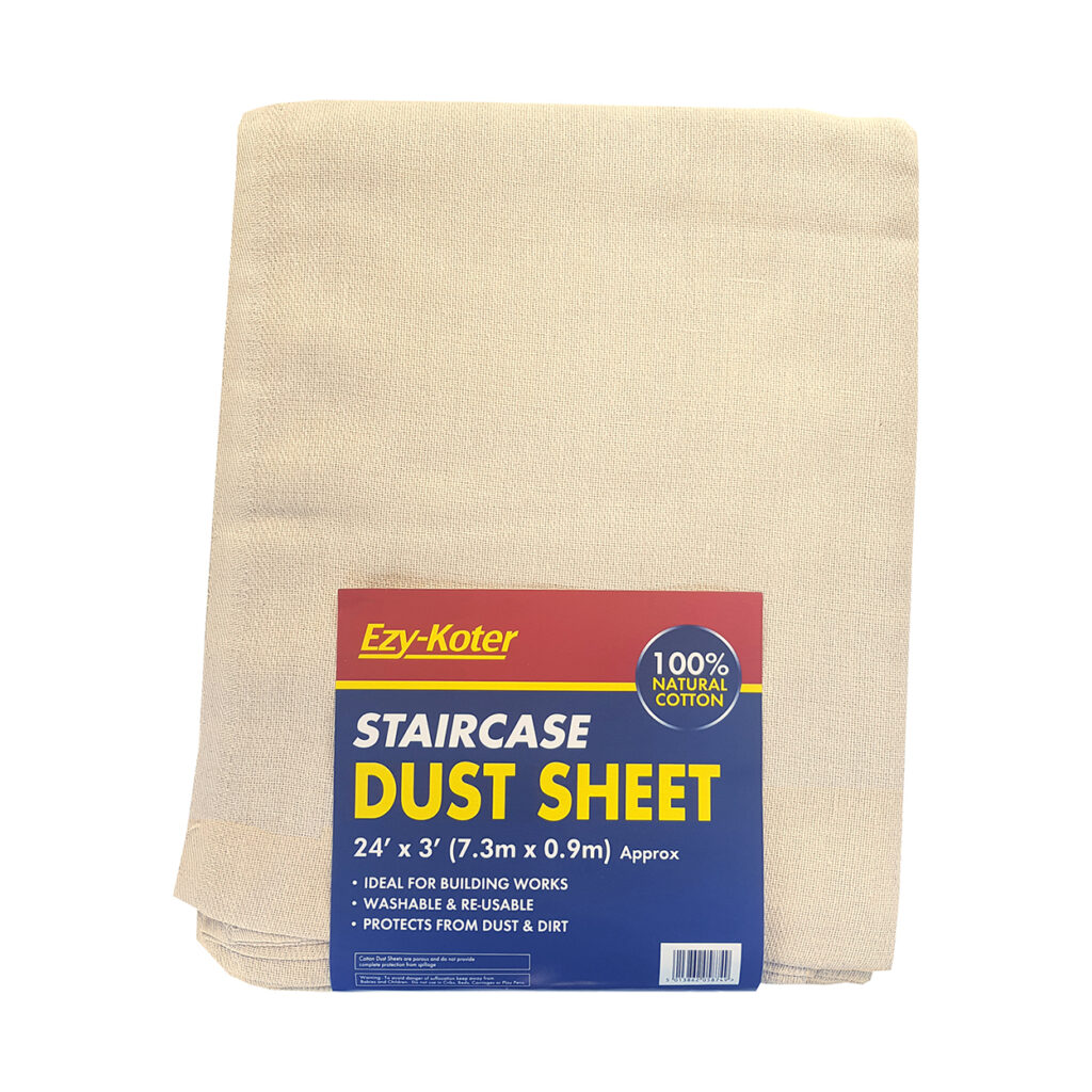 Ezyk Dust Sheet Stair Runner 24' x 3' | Fleetwood