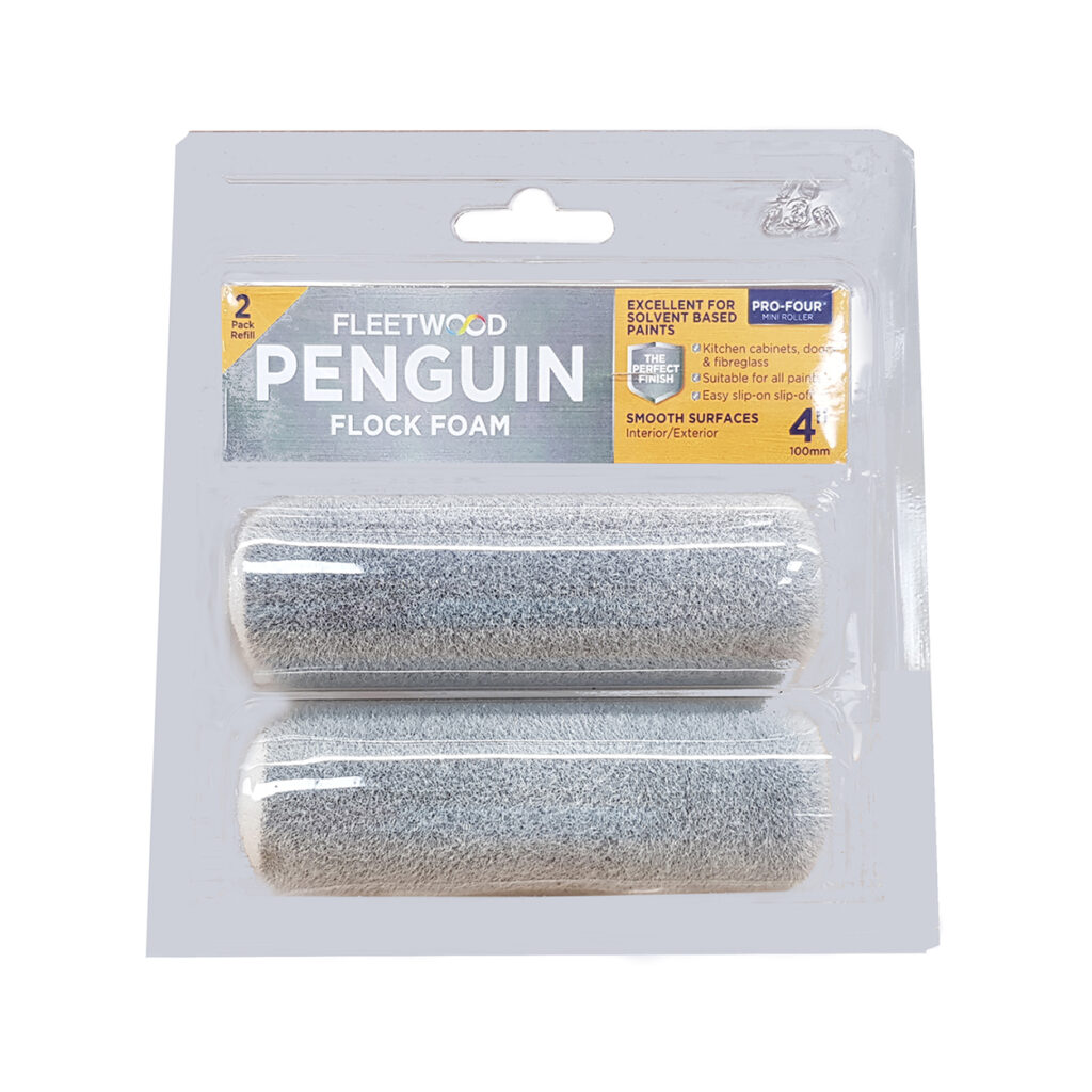 Penguin Flock Foam Sleeve 2 Pack 4" | Fleetwood
