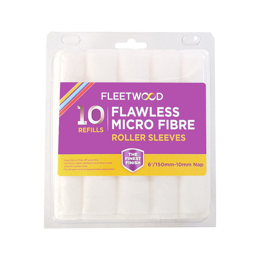 Flawless Microfibre Sleeve 10 Pack 6" | Fleetwood