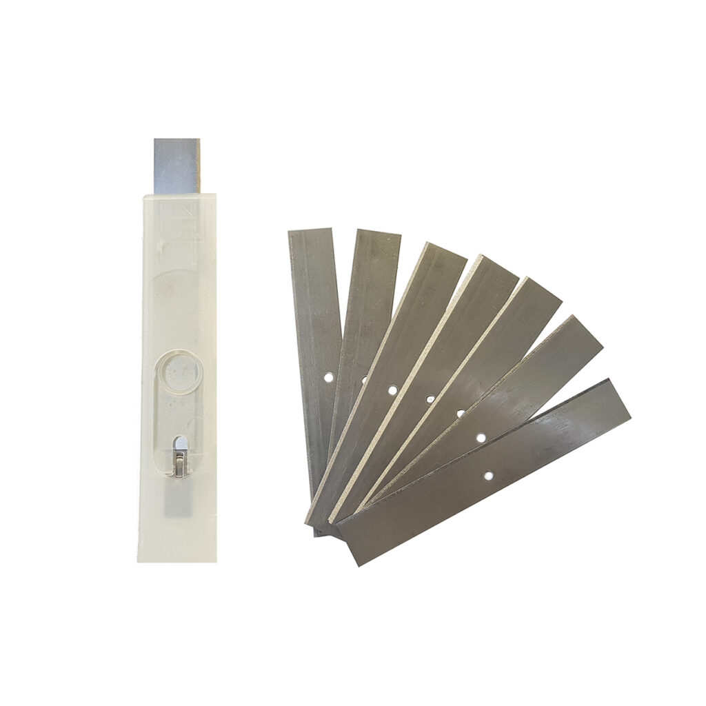 Wall Scraper Blades 100mm 10 Pack | Fleetwood